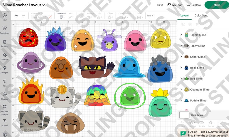 Slime Rancher Collection | Digital Files Only | Svg, Jpg, Png, Eps, Pdf ...