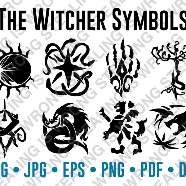 Witcher Svg - Etsy