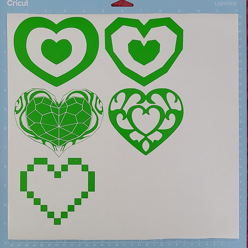 Legend of Zelda Heart Icons Digital Files Only Svg Jpg | Etsy