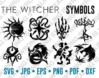Witcher Dxf - Etsy