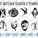 The Witcher Season 2 Symbols | Digital Files Only | Svg, Jpg, Png, Eps ...
