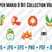 8 Bit Super Mario Collection Vol. 2 | Digital Files Only | Svg, Jpg ...