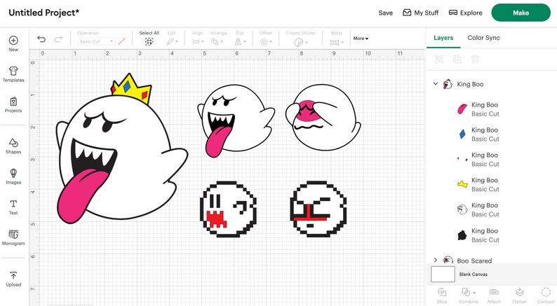 Mario BOO! Collection | Digital Files Only | Svg, Jpg, Png, Eps, Pdf ...