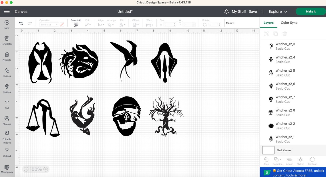 The Witcher Season 2 Symbols | Digital Files Only | Svg, Jpg, Png, Eps ...
