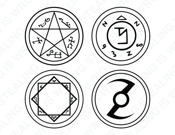 Supernatural Symbol Drawing