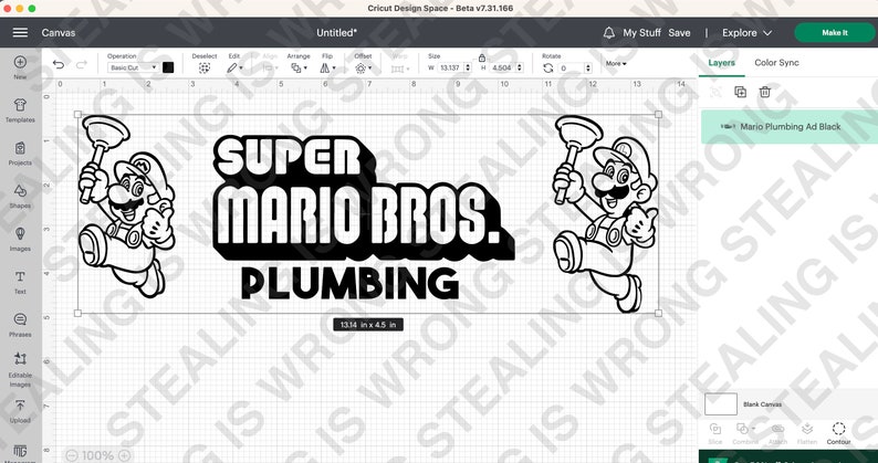 Mario Brothers Plumbing | Digital Files Only | Svg, Jpg, Png, Eps, Pdf ...
