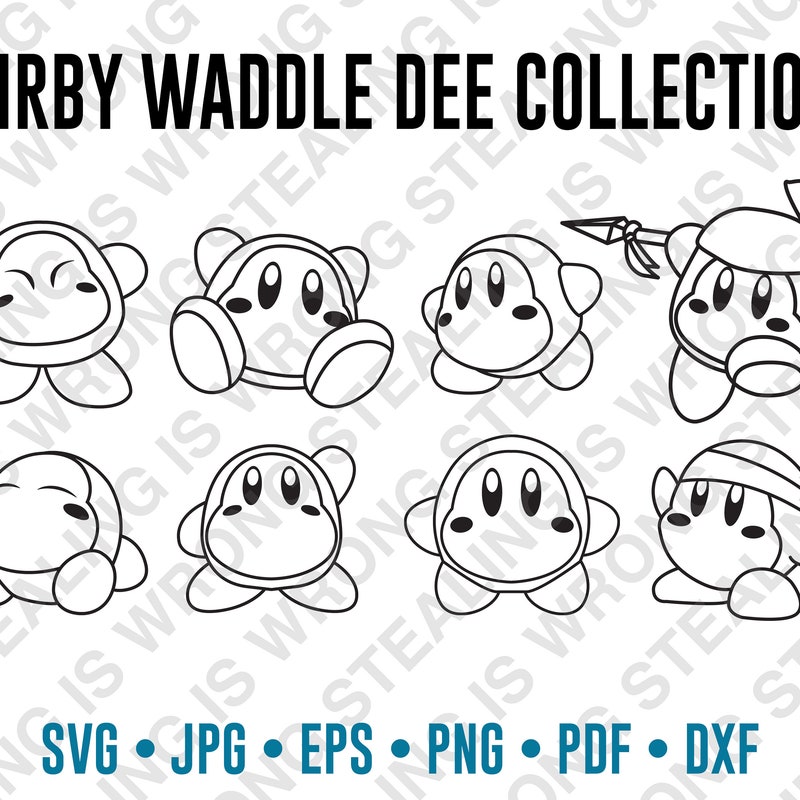 Kirby Face Png - Etsy