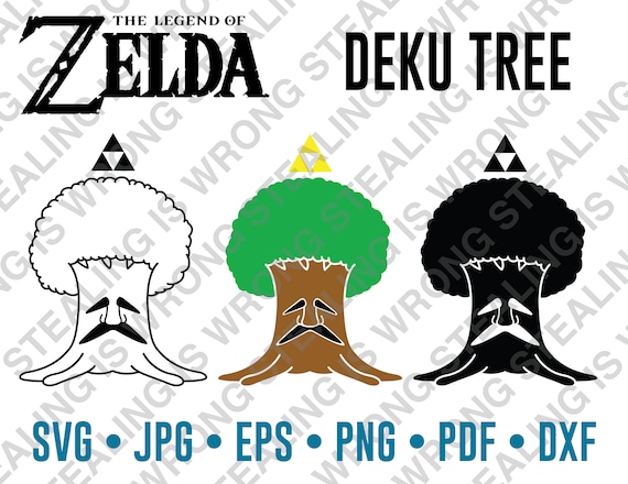 Legend of Zelda the Great Deku Tree Digital Files Only - Etsy
