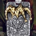 Joker Pendant Necklace Sterling Silver Eboy Jewelry Genuine - Etsy