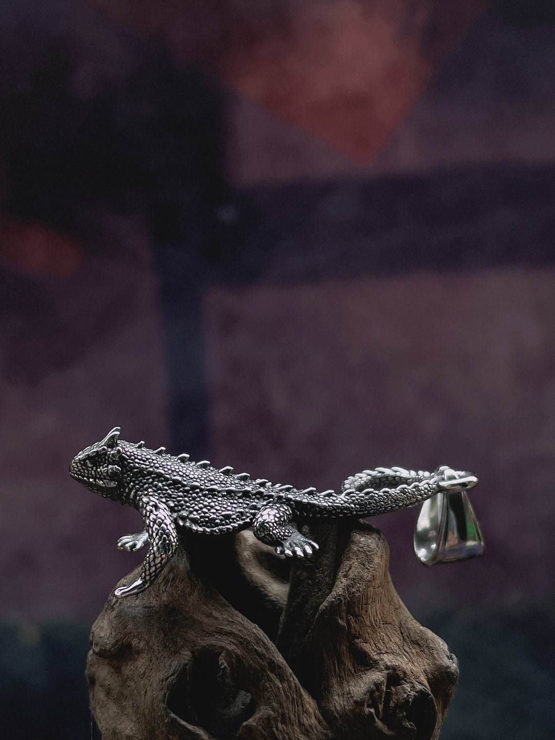 Lizard Necklace-detailed Lizard Pendant-chameleon Pendant-lizard Animal ...
