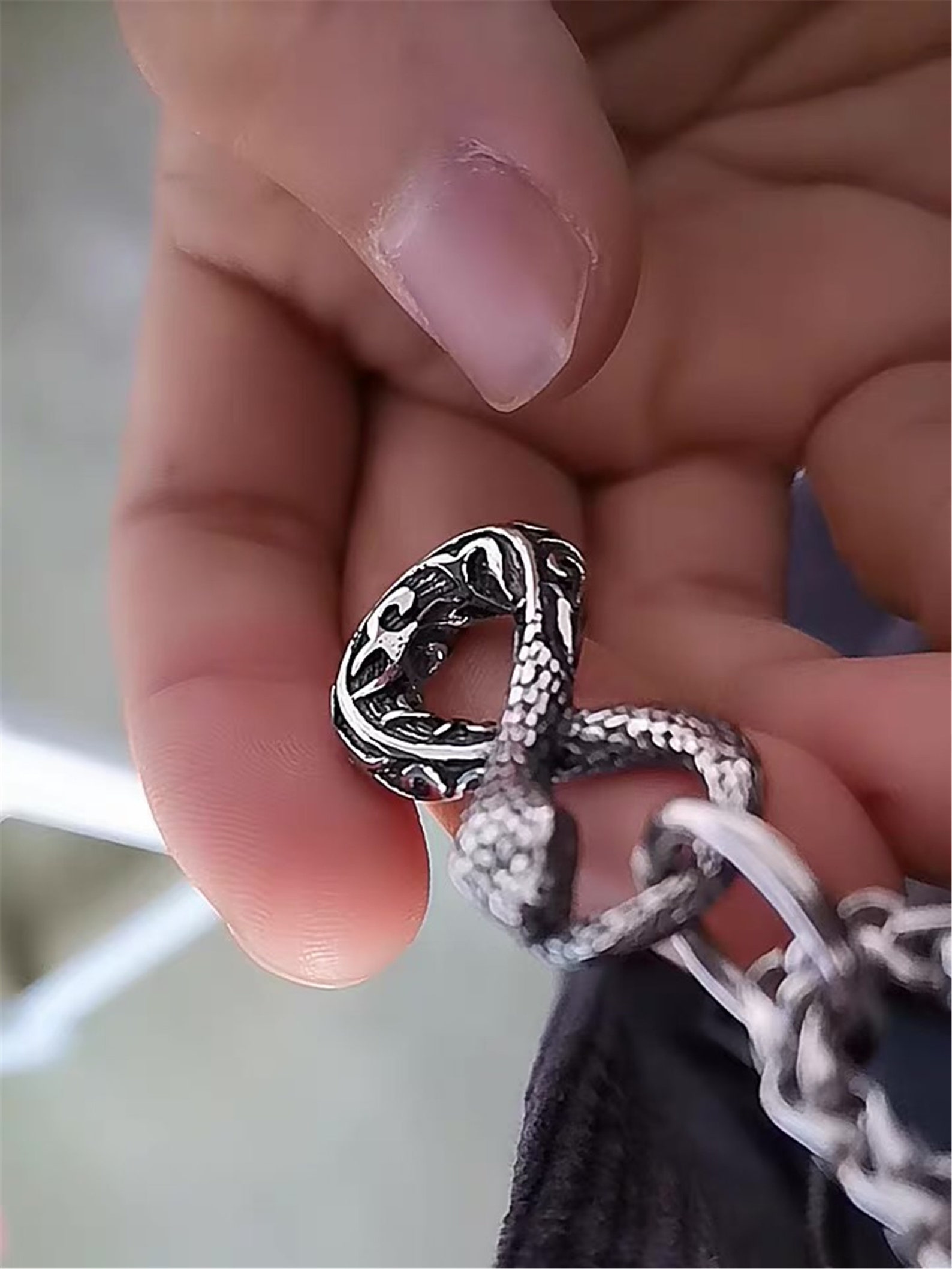 Snake Pendant Necklace Snake Jewelry Vine Snake Pendant Snake - Etsy