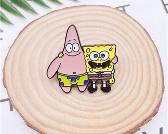 Spongebob Lapel Pin - Etsy