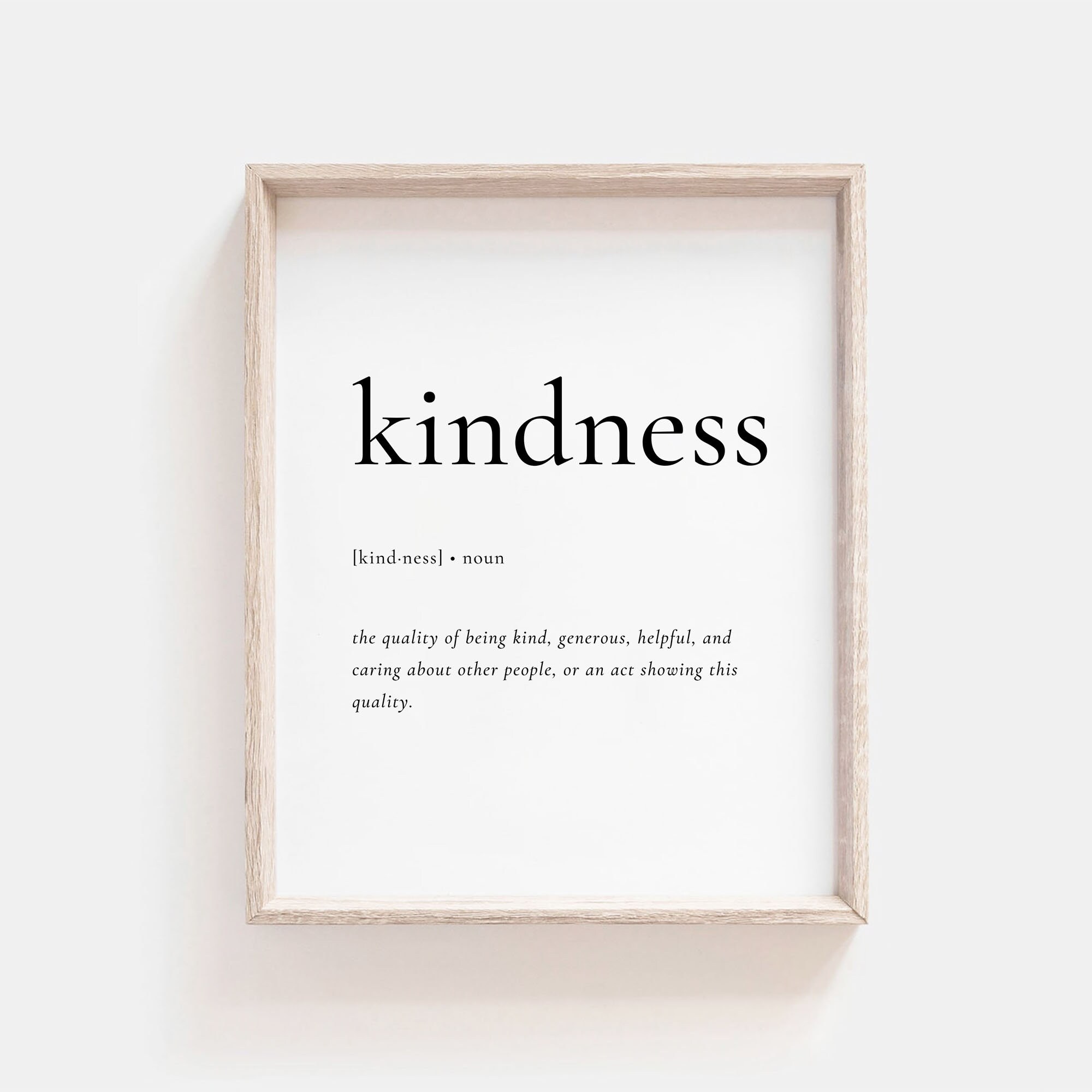 Kindness Definition