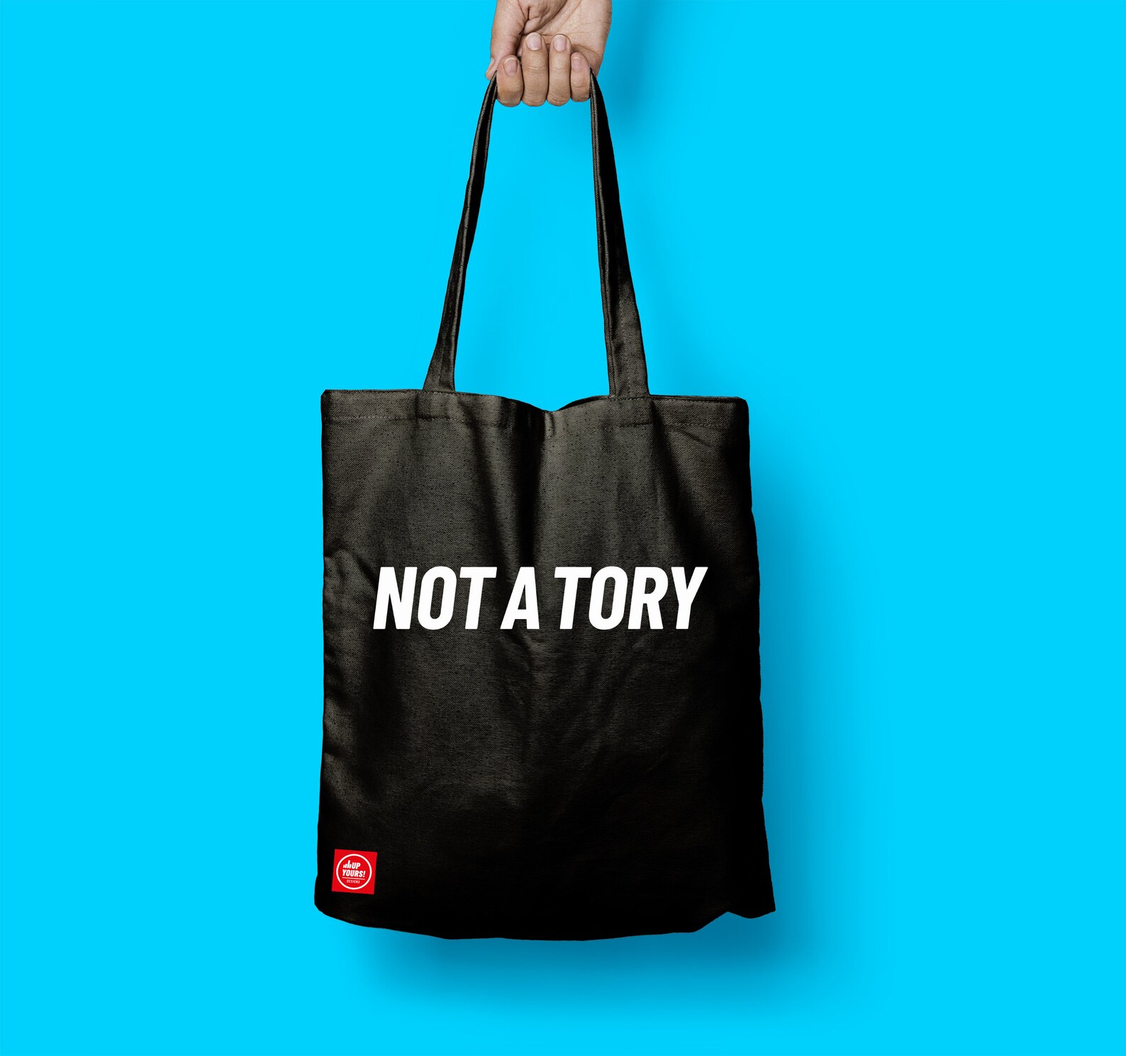 Not A Tory Slogan Tote Bag - Etsy