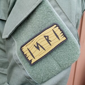 INRI - Christian PVC Velcro Morale Patch - Etsy