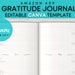Canva Template Daily Gratitude Journal, Kdp Interiors, Size 8.5x11 ...