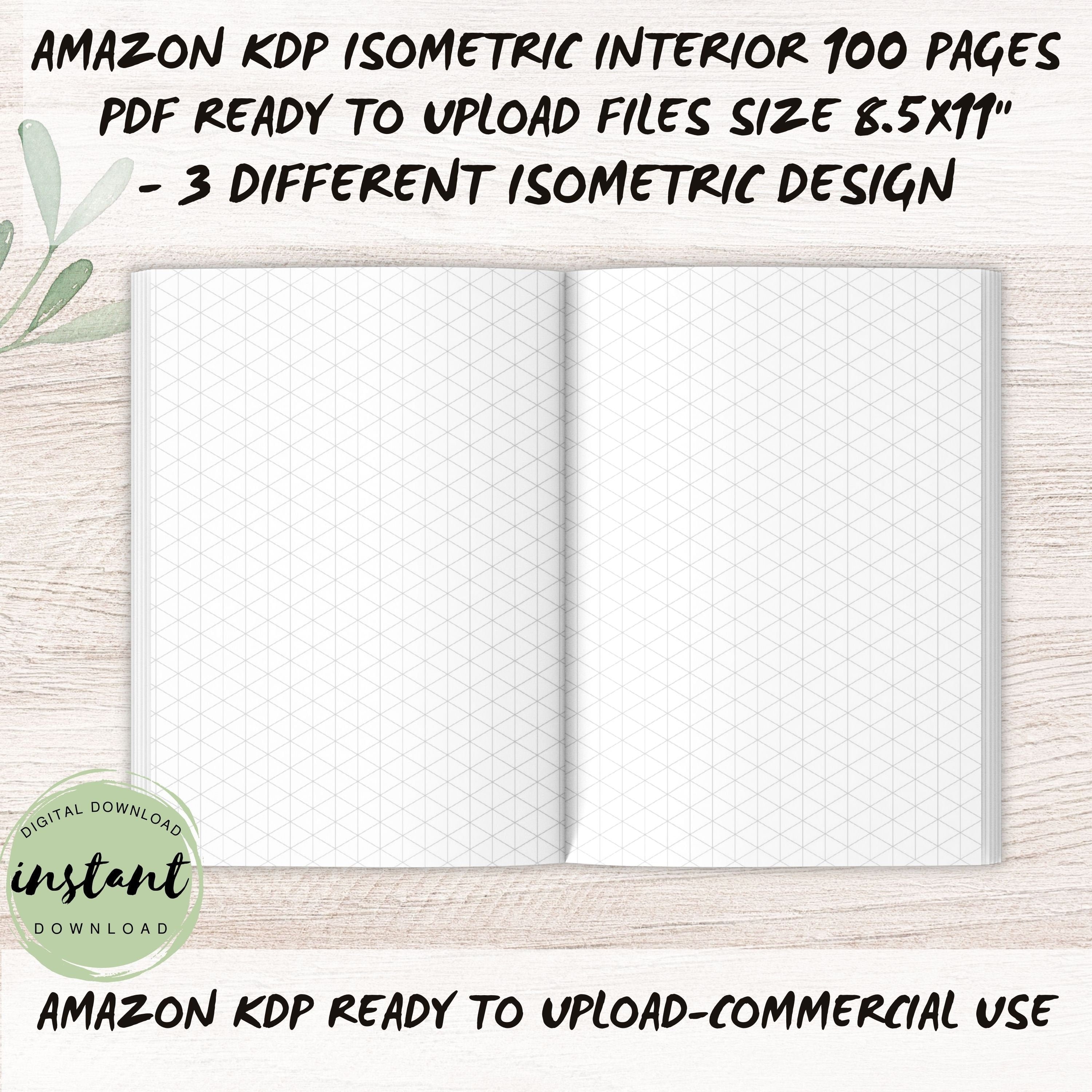 Isometric Dot Paper Designs