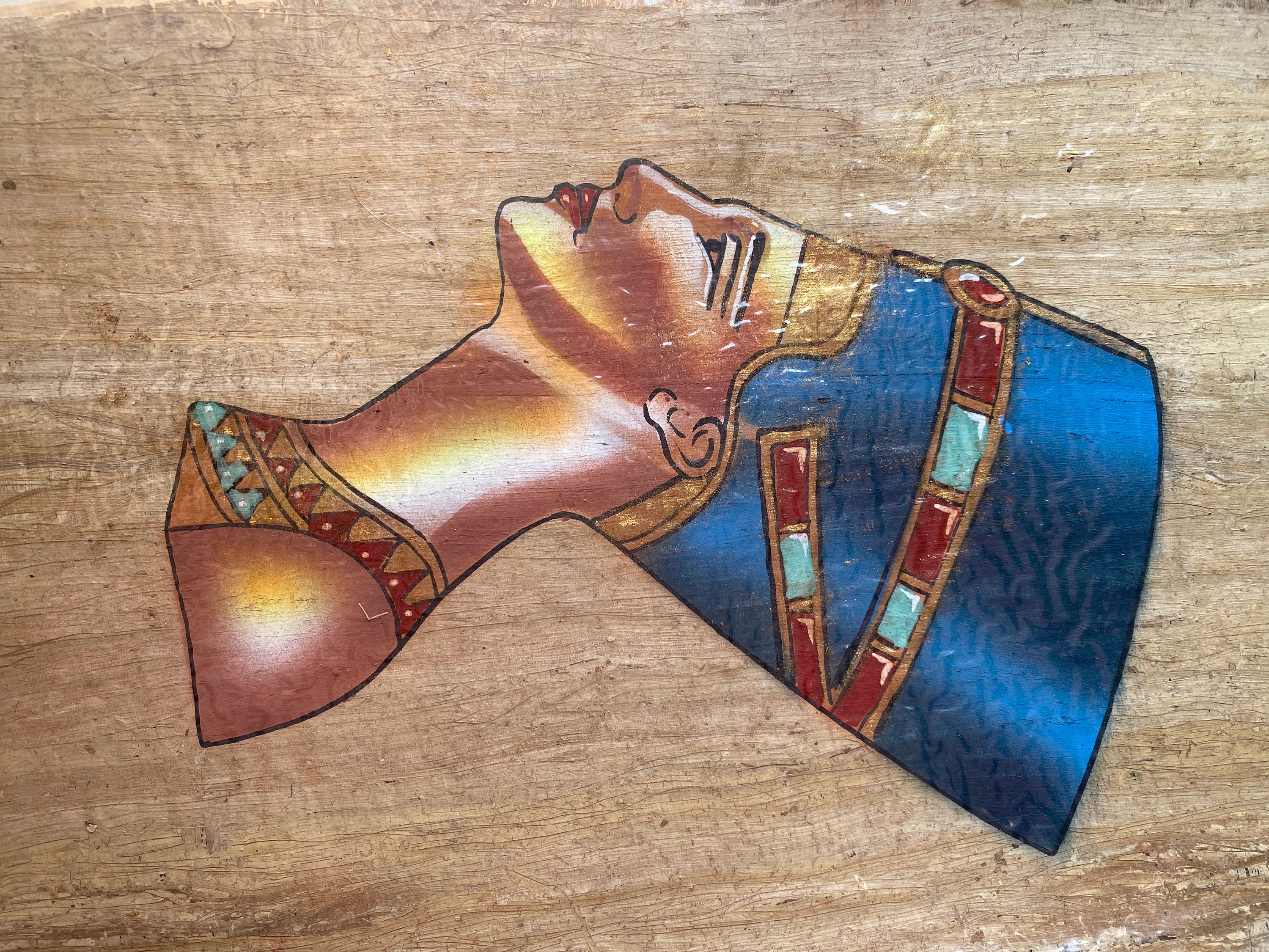 Cleopatra Papyrus Egyptian art/cultural art/ancient | Etsy