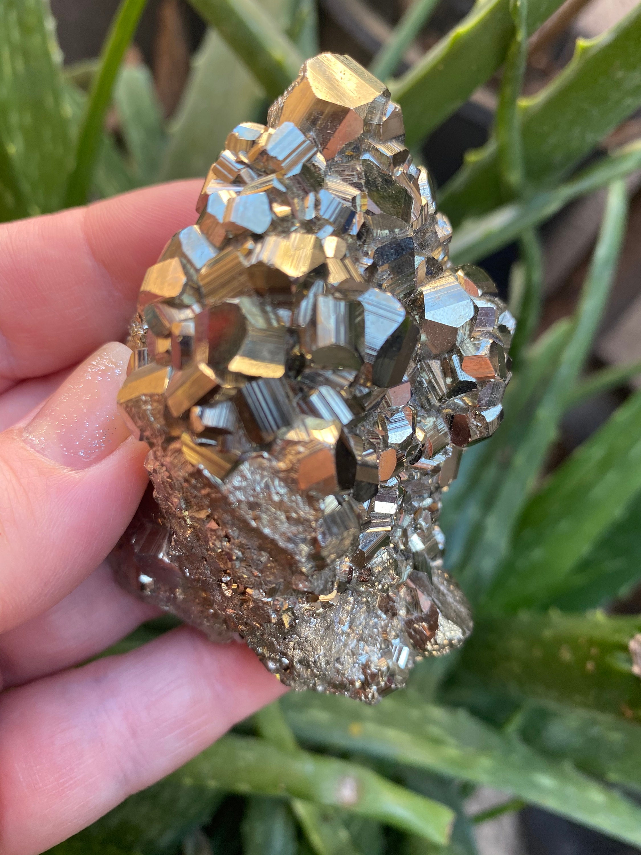 Shiny Raw Pyrite/ Pyrite Crystal/Fools Gold/Pyrite | Etsy