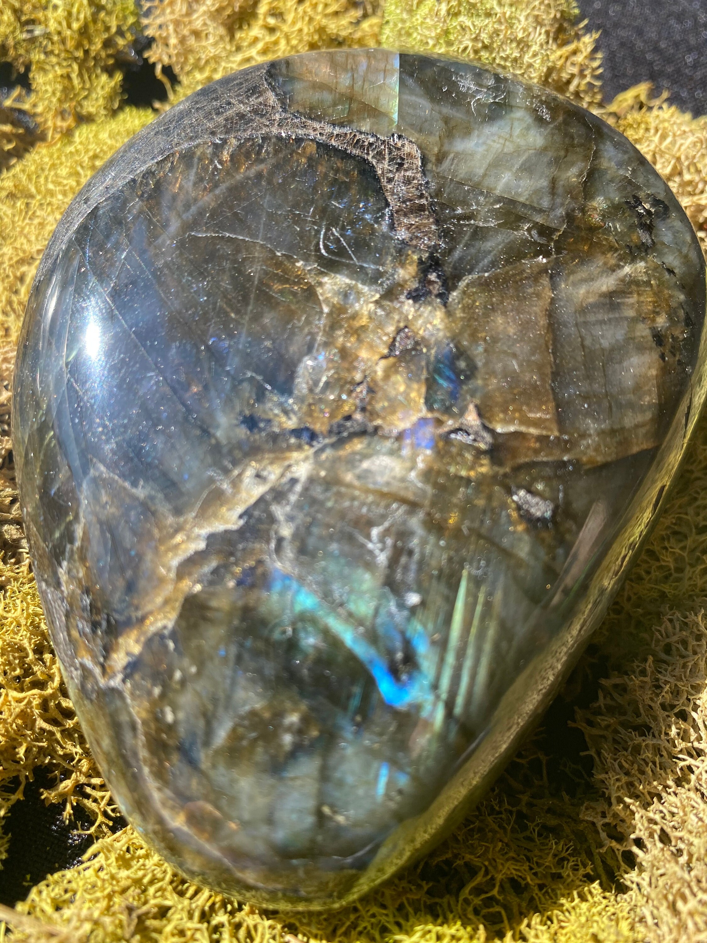 Stunning Large Labradorite Crystal/third Eye - Etsy UK