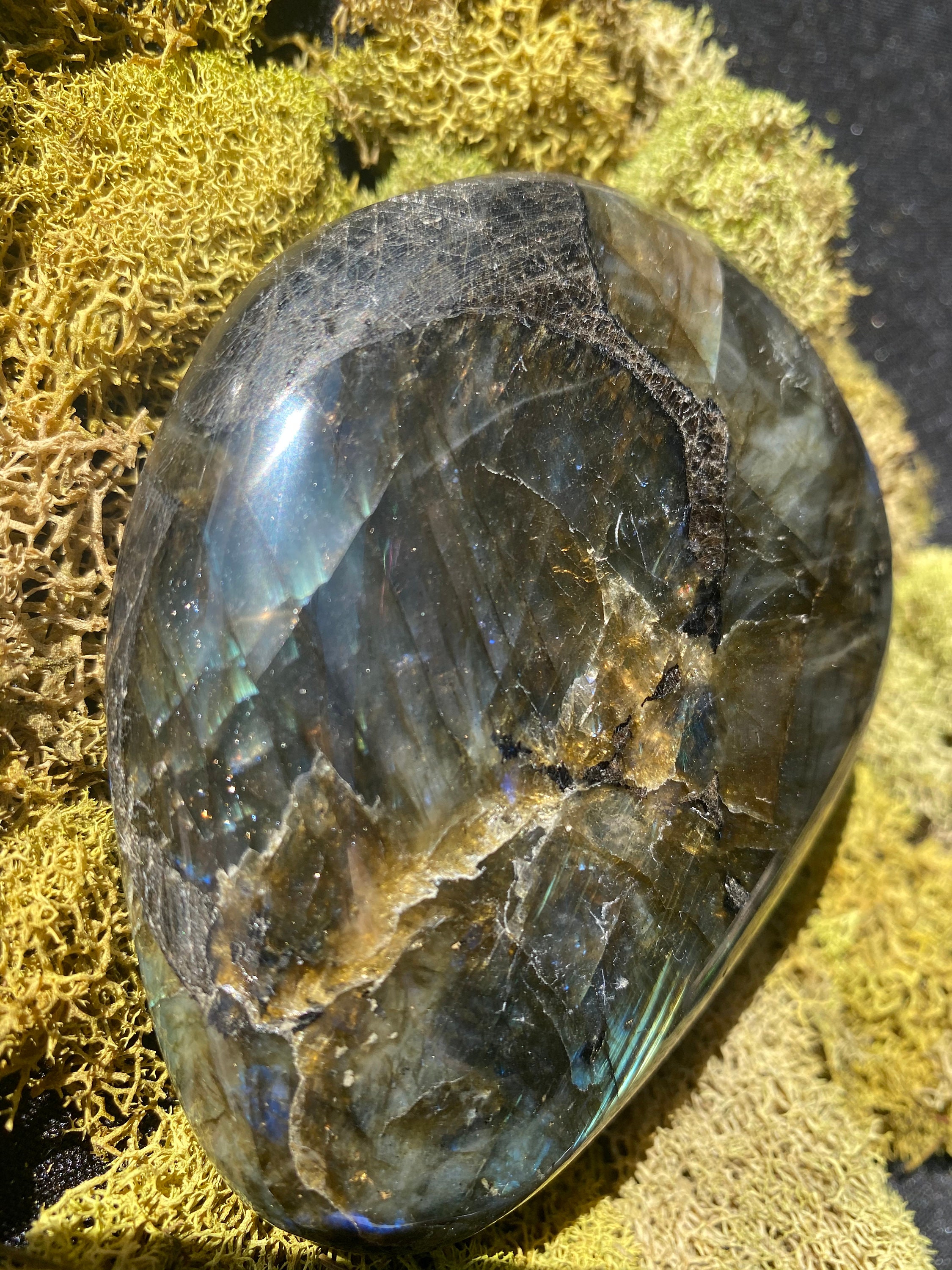 Stunning Large Labradorite Crystal/third Eye - Etsy UK
