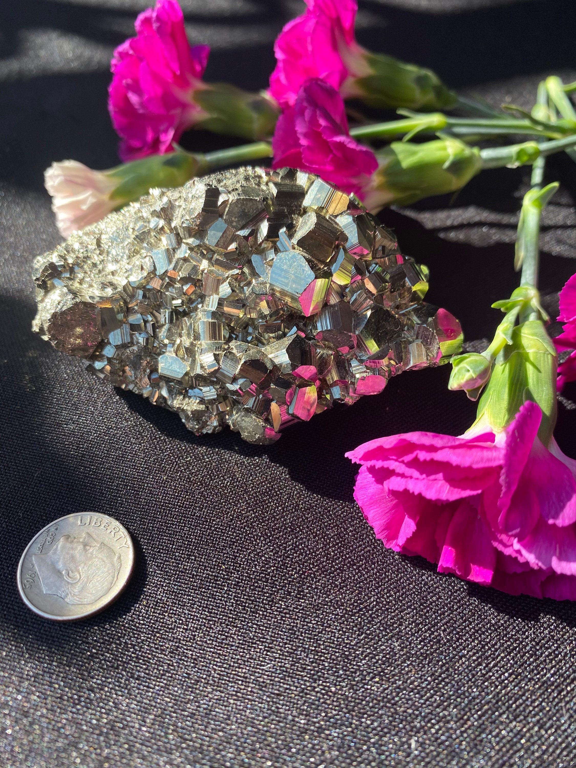 Shiny Raw Pyrite/ Pyrite Crystal/Fools Gold/Pyrite | Etsy