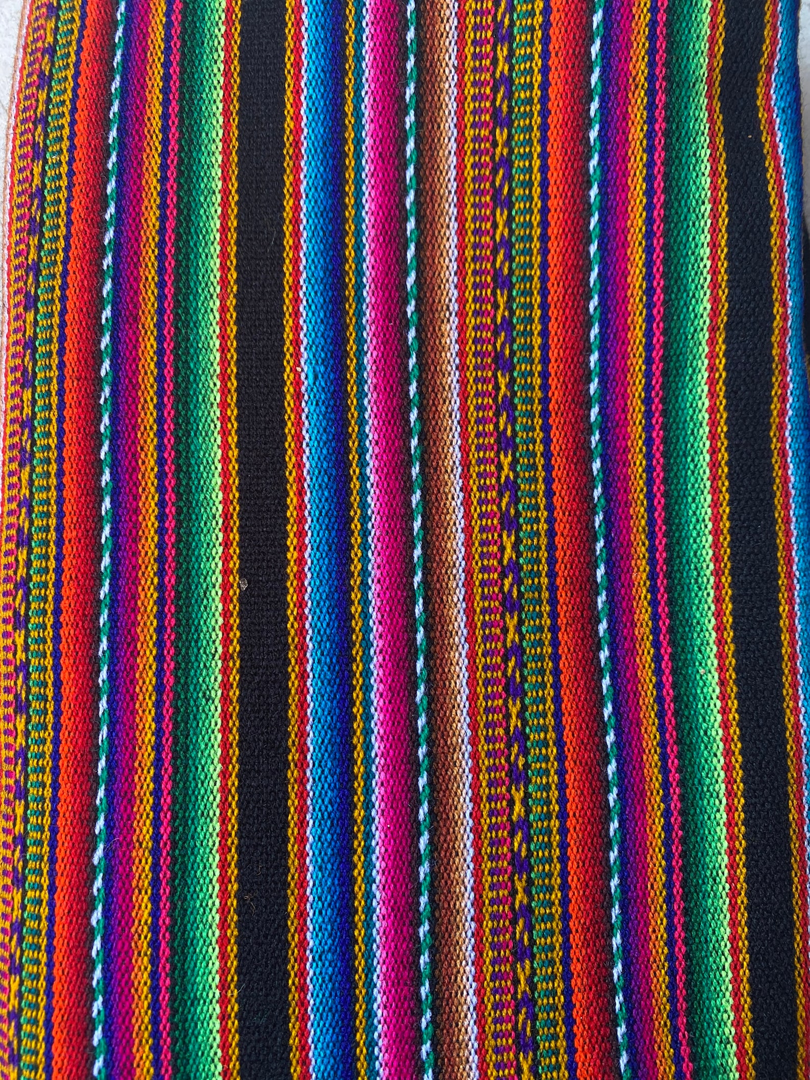 Tela Peruana/Ceremonial/Algodón Peruano/ 1 Yarda /Aguayo - Etsy España