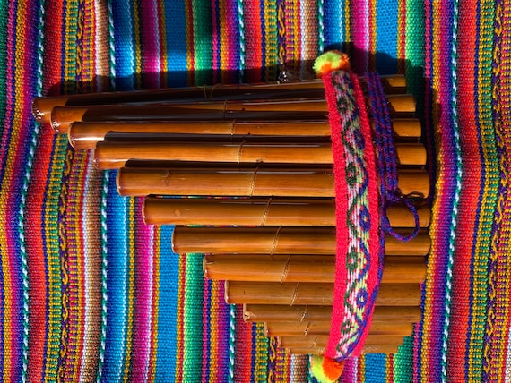 Peruvian Pan Flute/andeanpan Flute/peruvian Sounds/sound | Etsy