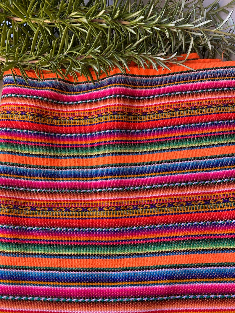 Peruvian Fabric/ceremonial/peruvian Cotton/ 1 Yard /artisan - Etsy