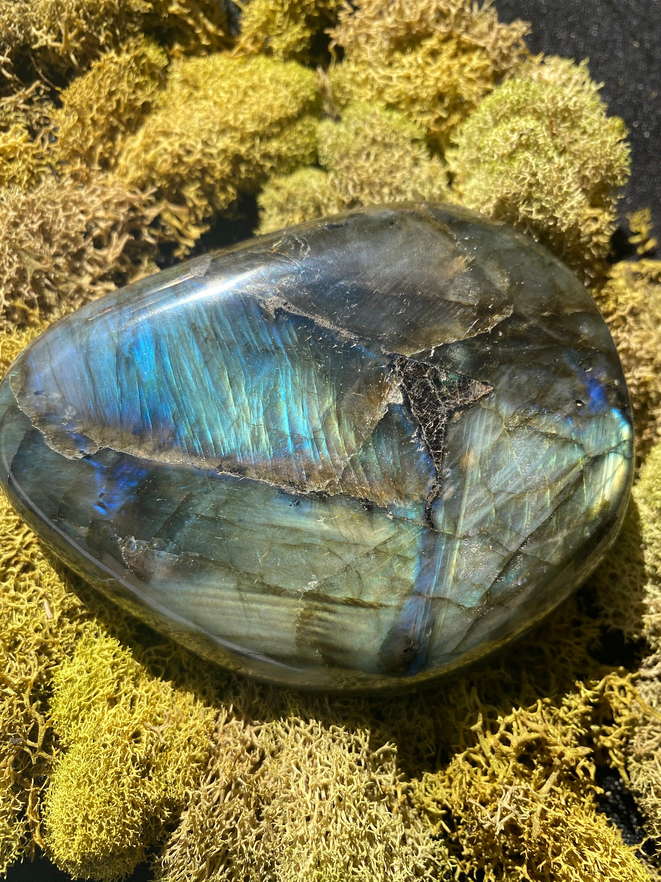 Stunning Large Labradorite Crystal/third Eye Chakra/activation ...