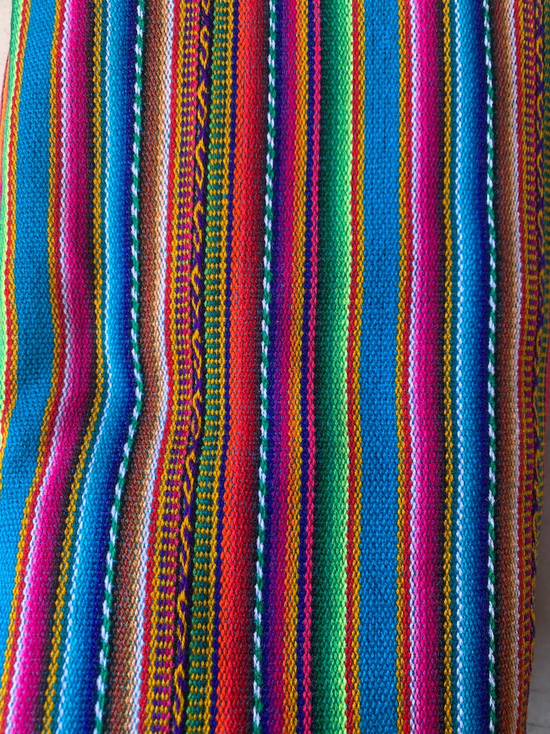 Peruvian Fabric/ceremonial/peruvian Cotton/ 1 Yard /artisan - Etsy