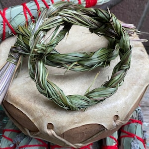 Sweetgrass Braid (12-15 Inches) for Smudging & Energy Clearing - Etsy