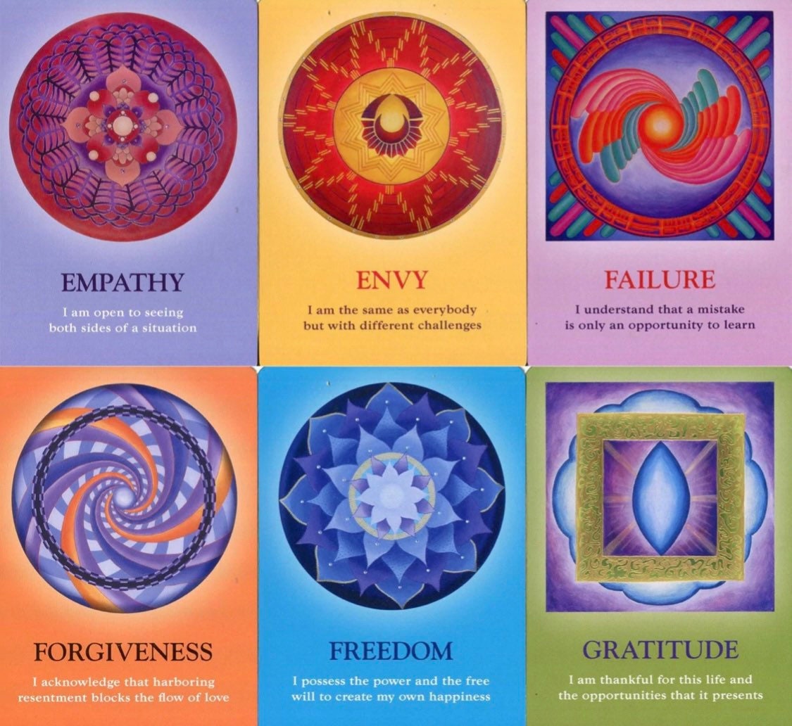 Souls Journey Lesson Cards/ Healing/ Guidance /meditation/ - Etsy