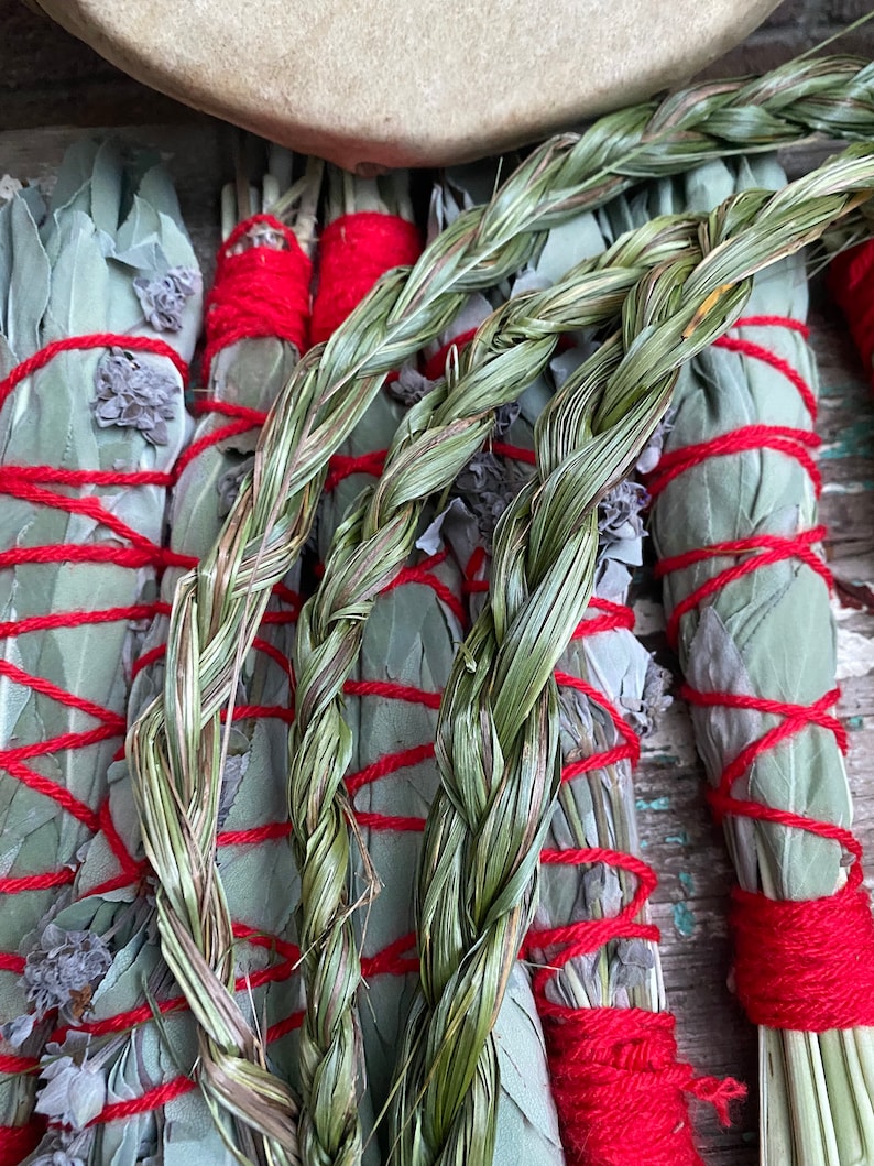 Sweetgrass Braid (12-15 Inches) for Smudging & Energy Clearing - Etsy