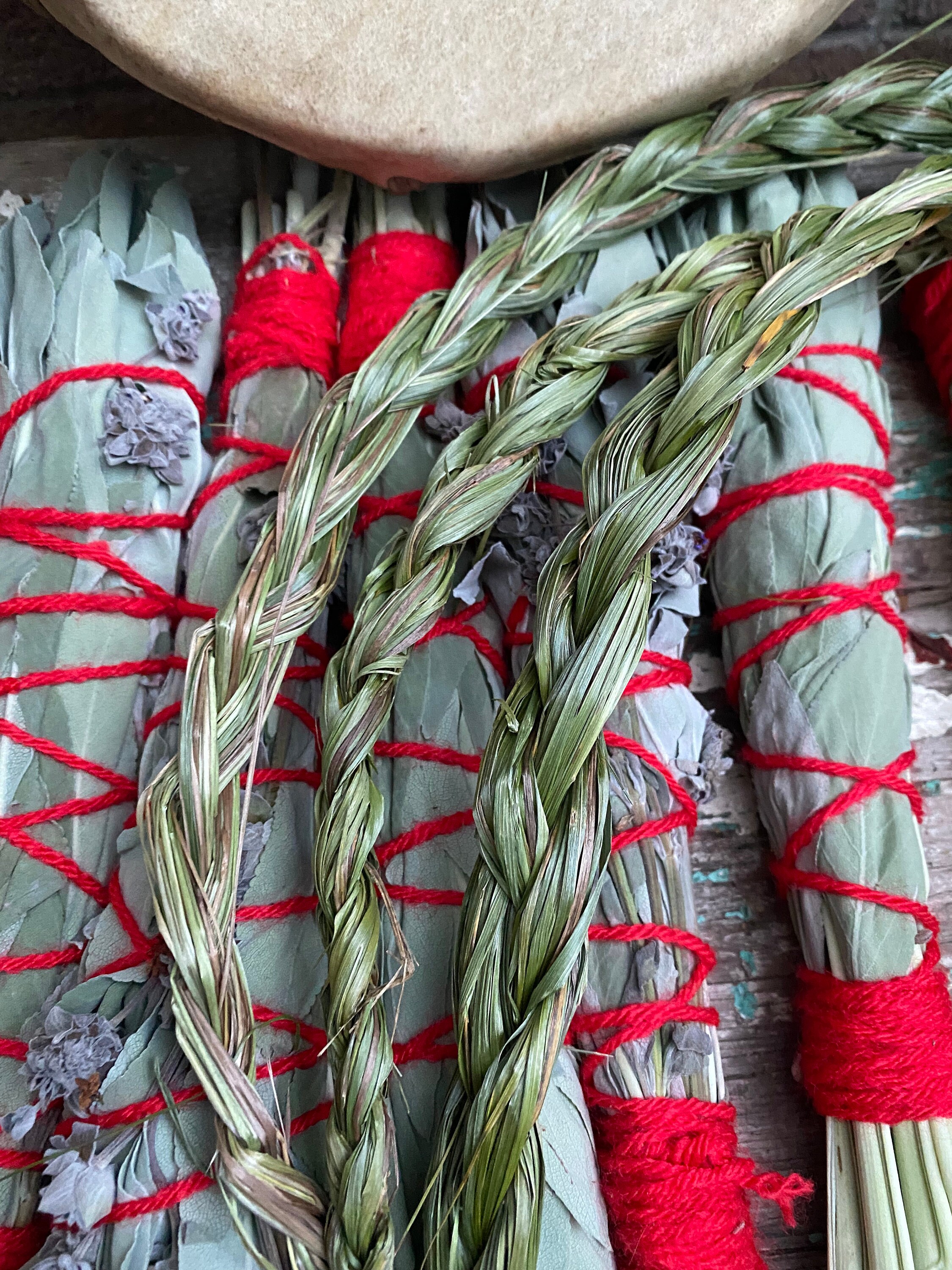Sweetgrass Braid (18-20 Inches) for Smudging & Energy Clearing - Etsy