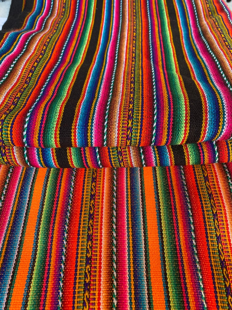Peruvian Fabric/ceremonial/peruvian Cotton/ 1 Yard /artisan - Etsy
