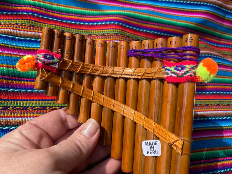 Peruvian Pan Flute/andeanpan Flute/peruvian Sounds/sound - Etsy