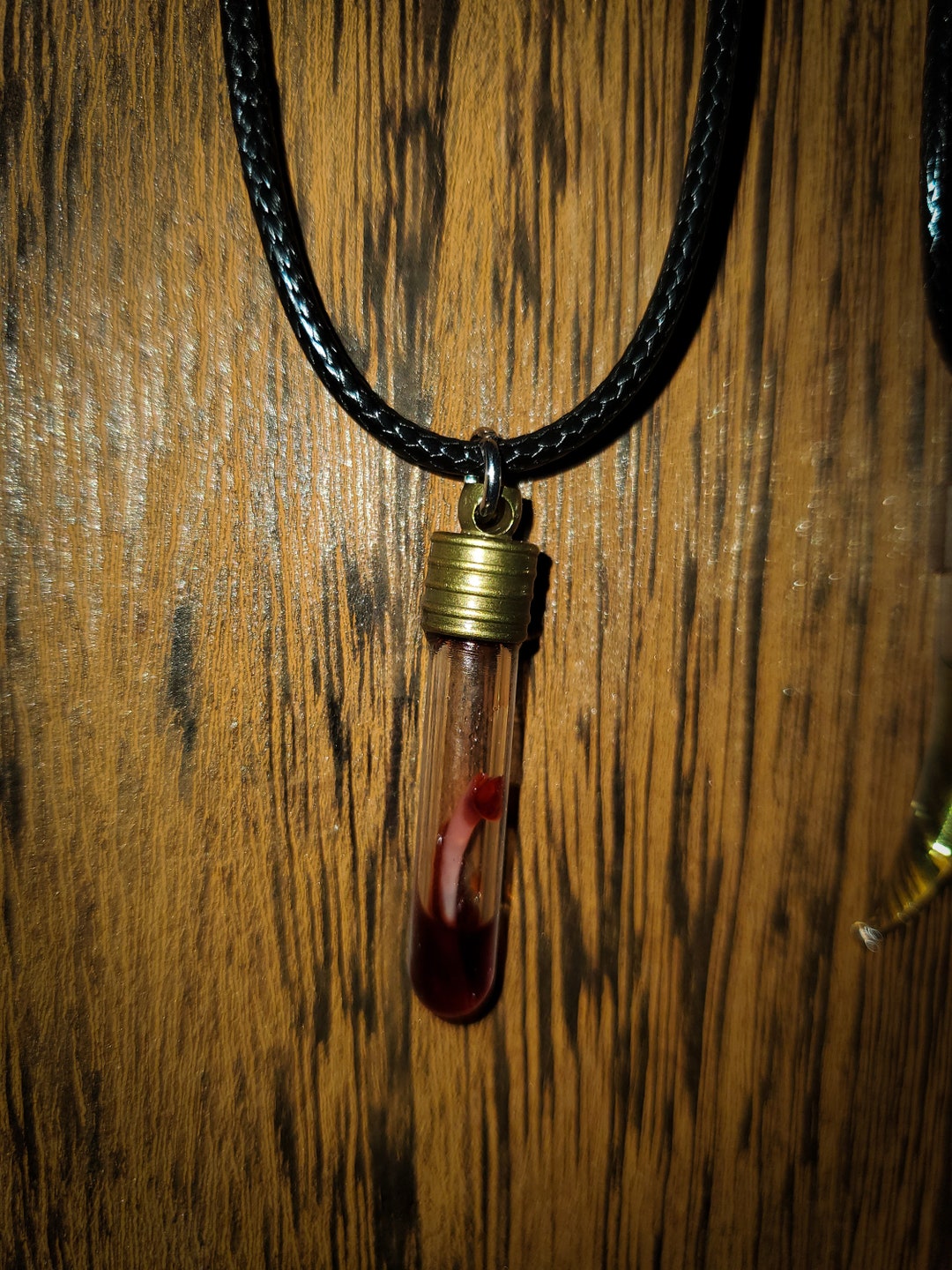 Real Blackheaded Bushmaster Fang in Fake Blood Necklace - Etsy
