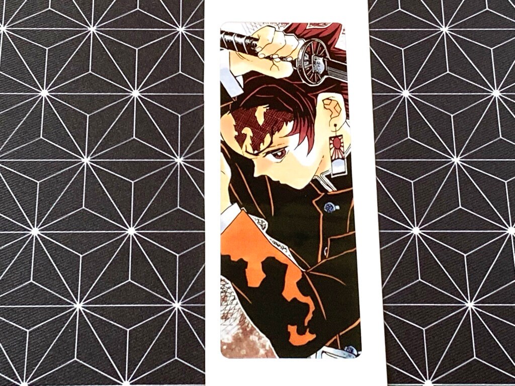 Demon Slayer Inspired Acrylic Plastic Bookmarks Assorted | Etsy