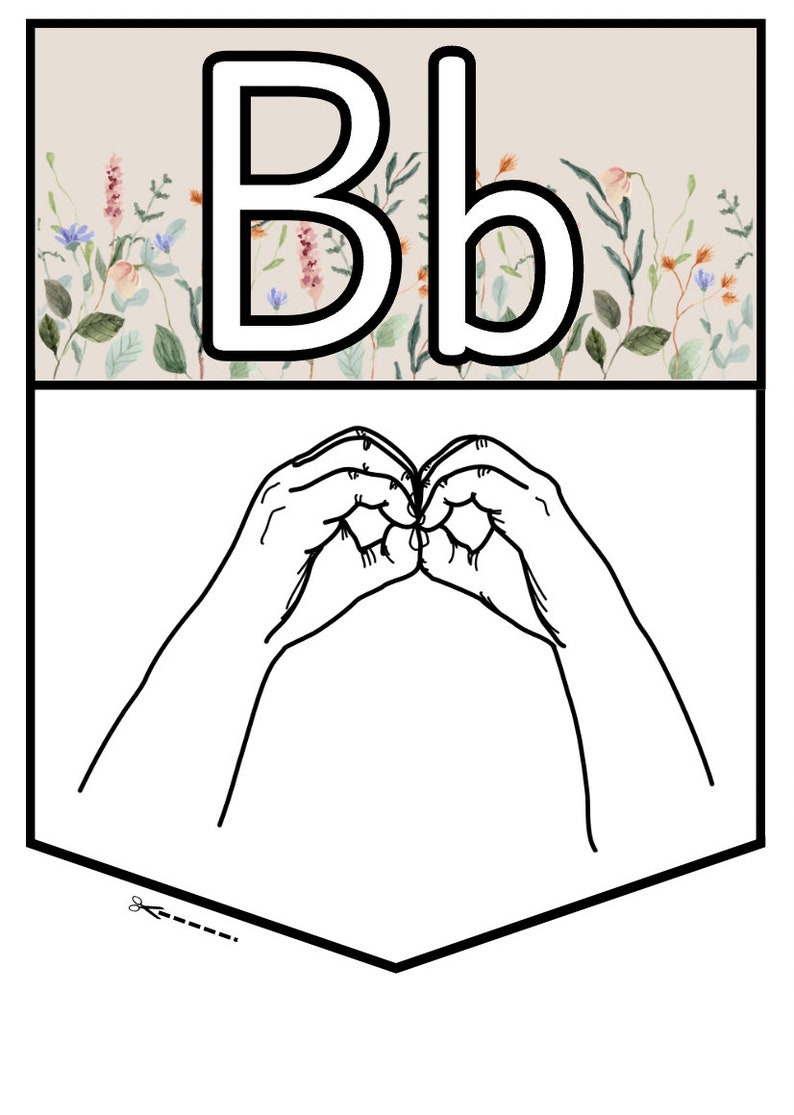 British Sign Language Alphabet Bunting BSL Sign for Classrooms BSL ...