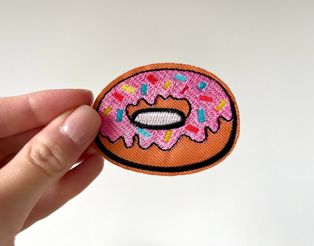 Donut Patches! || Donut, Cake, Foodie Patch || Embroidered Iron / Sew on Patch || Unique ...