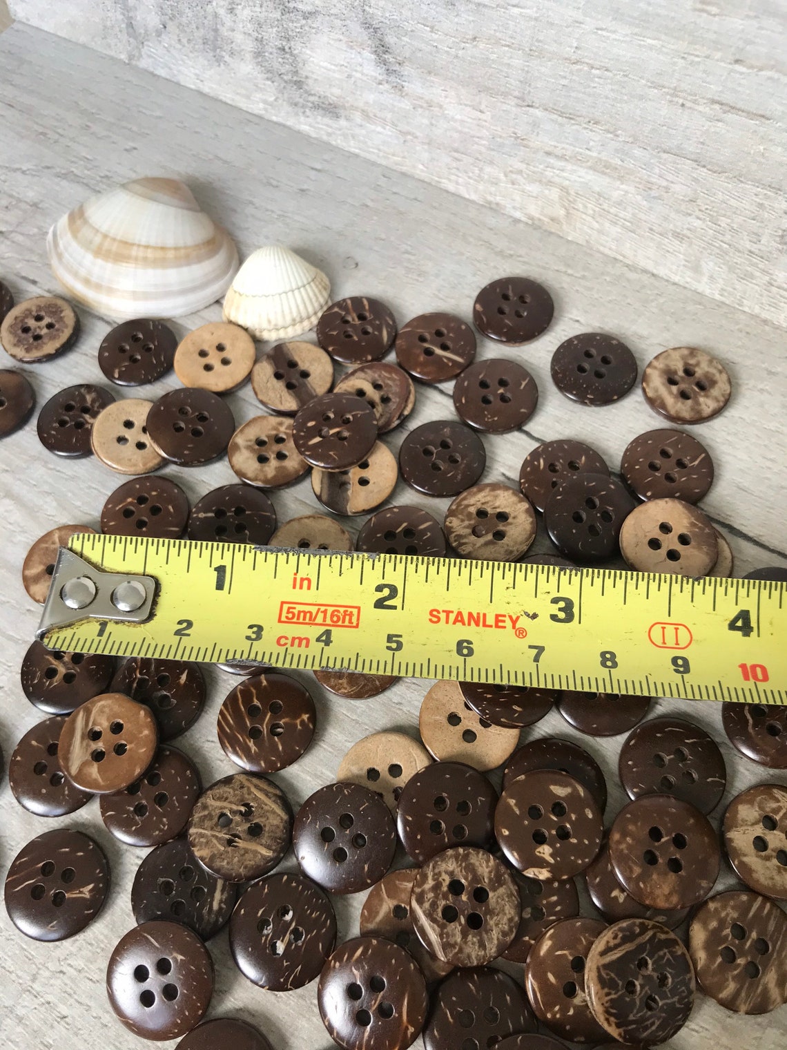 Coconut shell buttons. Fun quirky & eco friendly. Natural | Etsy