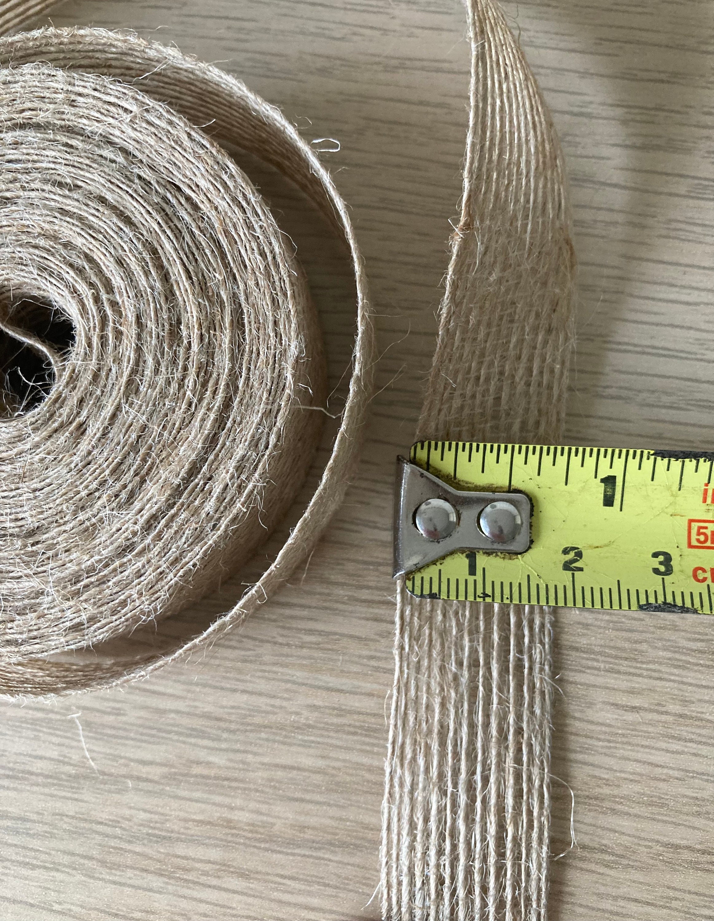 2cm Natural Jute Ribbon: Biodegradable Burlap Hemp, Gift Wrap - Etsy UK