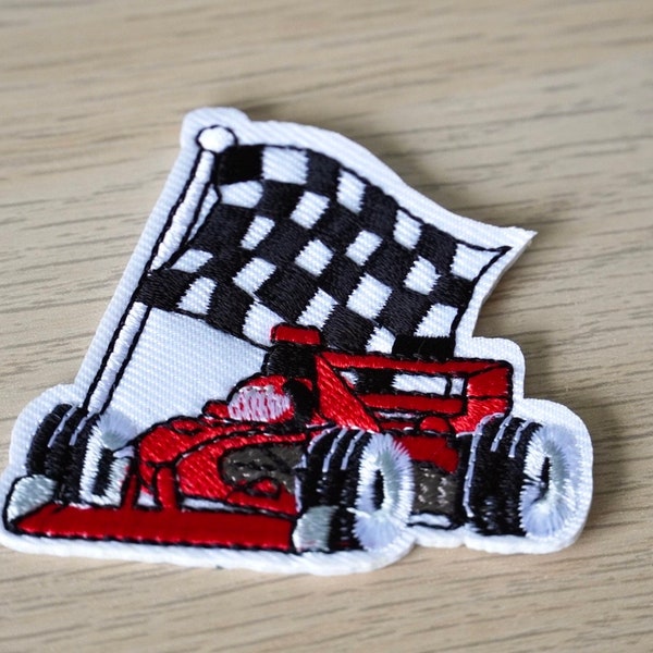 Race Car Patches to Iron - Etsy
