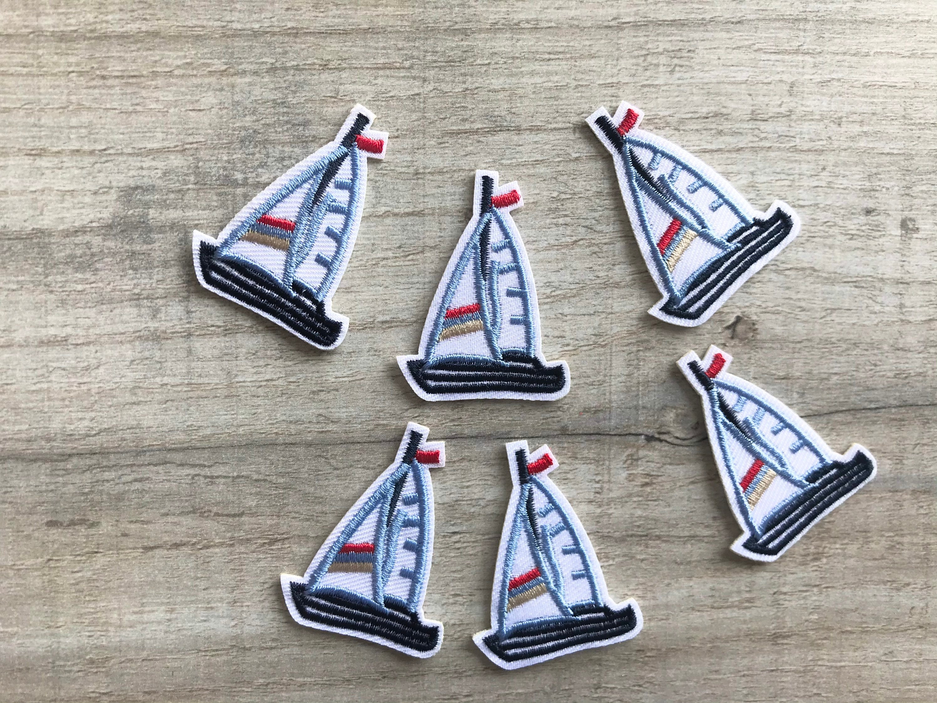 Boat Iron-on Patch Nautical Badge Maritime Badge DIY - Etsy