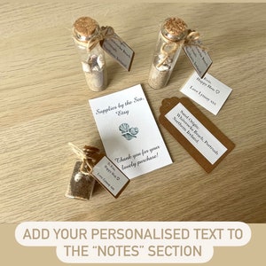 Handmade Mini Beach Sand Bottle, Beach in a Bottle Cork Sea Glass Shell ...