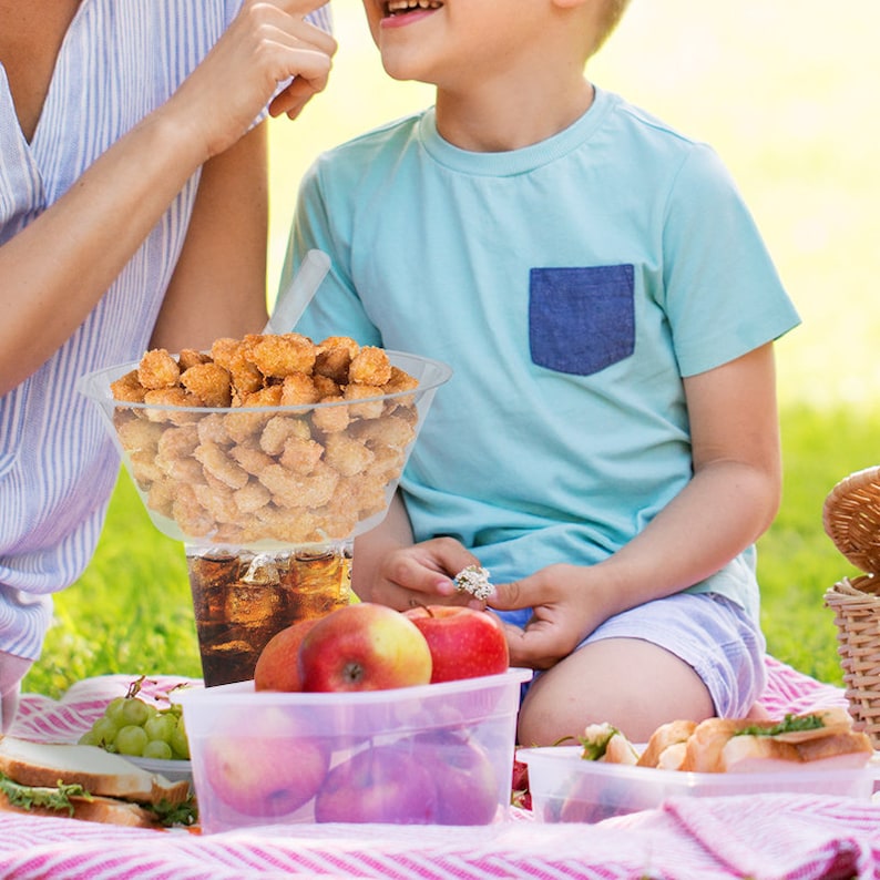 Snack and Drink Cup, 24oz Bowl, 16oz Cup, Party Set (30 Pack) - Etsy