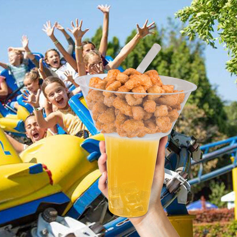 Disposable Snack and Drink Cup, Drink and Snack Cup in One, Stadium ...