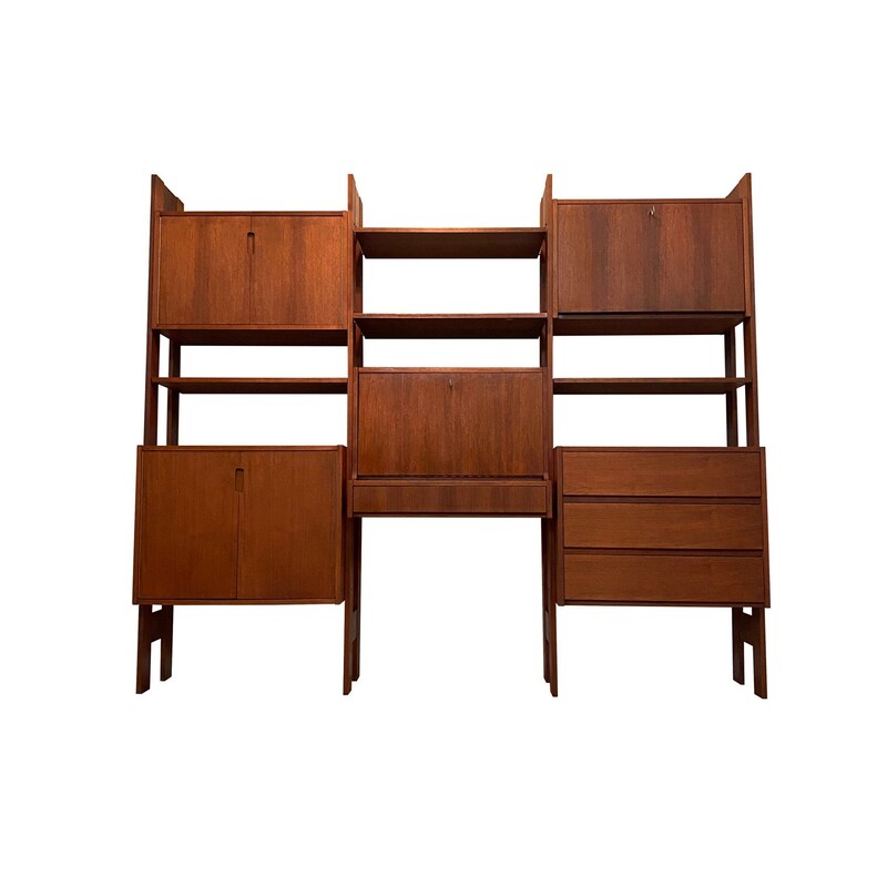 Mid Century Wall Unit - Etsy