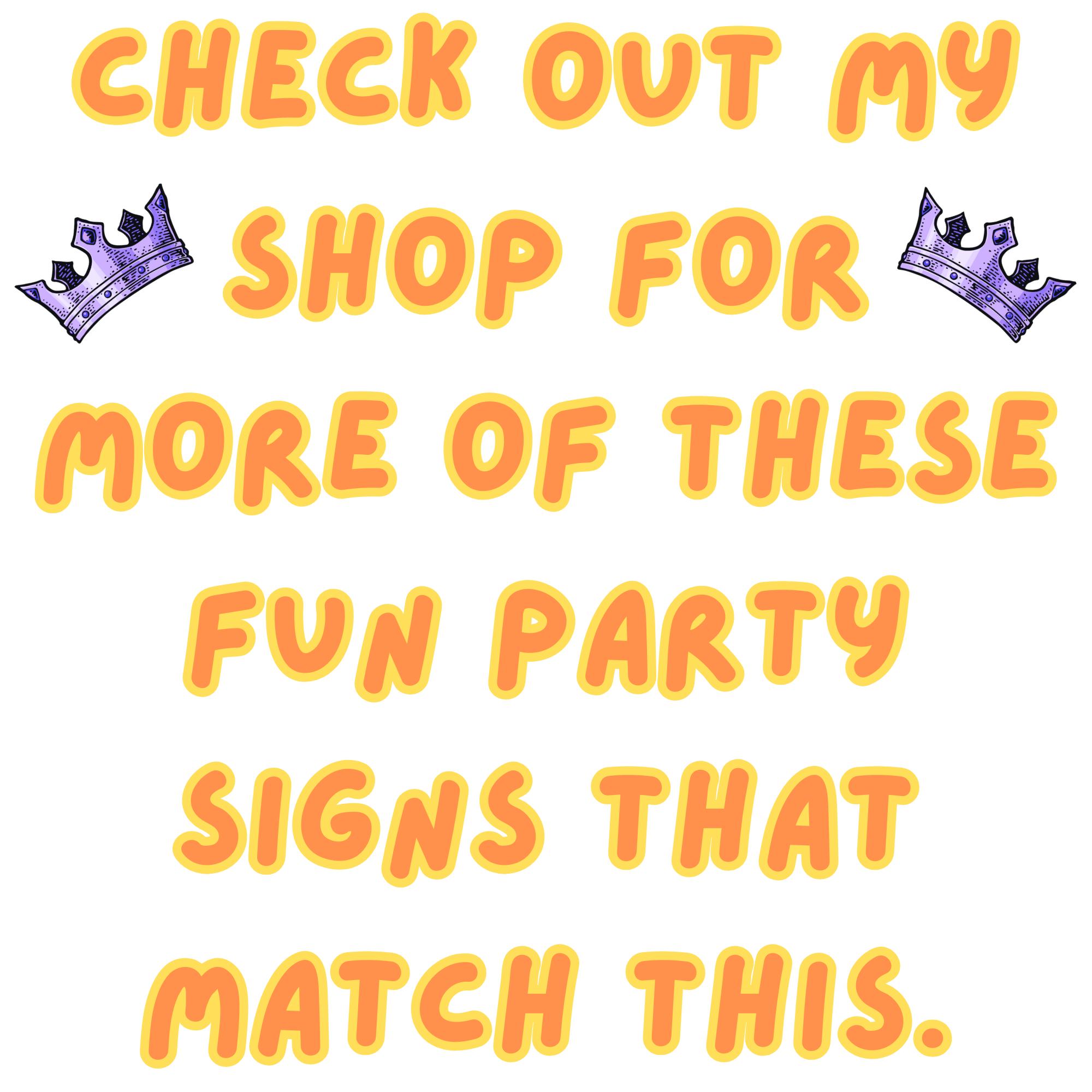 Cactus Birthday Party Food Sign, Kids Buffet Table Party Decoration ...